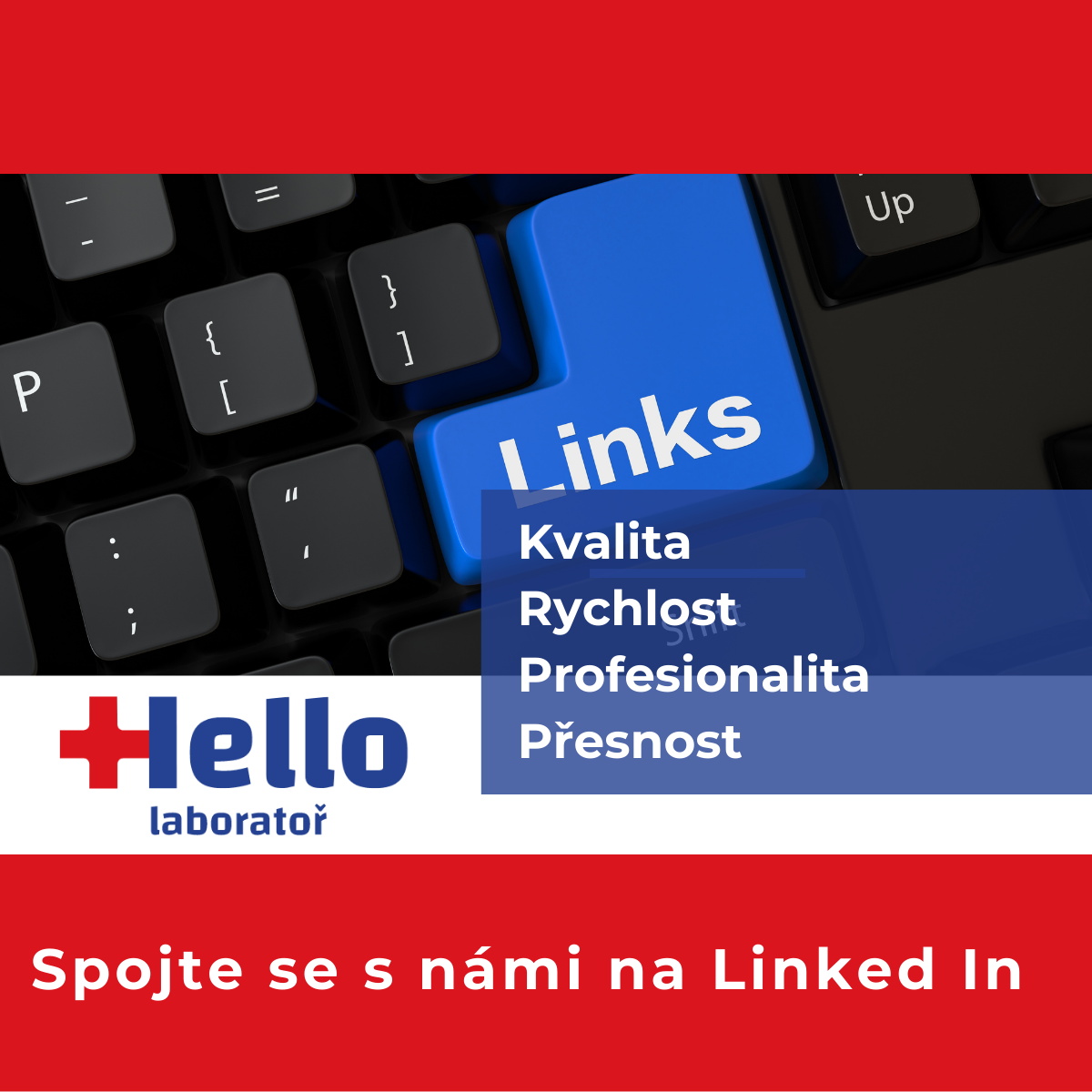 Hello laboratoř je nově na Linked In - Hello laboratoř